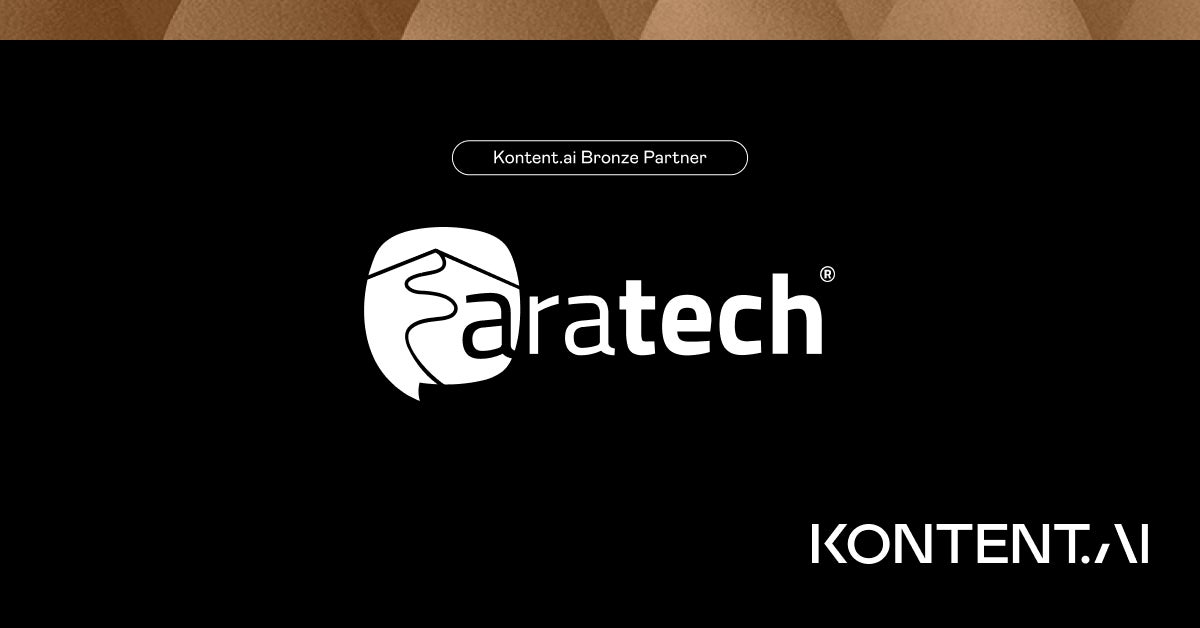 Meet Kontent.ai partner Aratech | Kontent.ai Meet Kontent.ai partner Aratech | Kontent.ai
